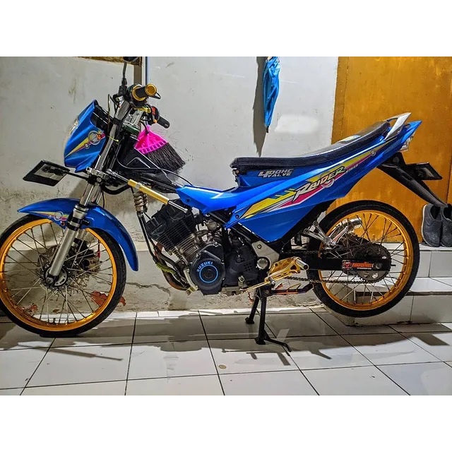 Jual STRIPING SATRIA FU FACELIFT TRANSPARAN HOLOGRAM | Shopee Indonesia