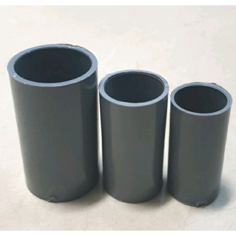 Sok PVC 1/2 inch AW Paralon Socket PVC Sambung Fitting PVC Pipa PVC ...