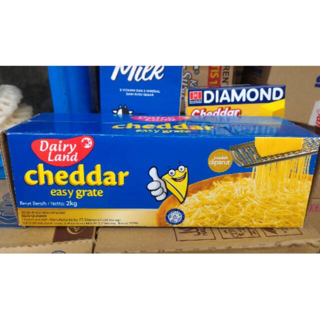 Jual Diamond Keju Cheddar 2kg | Shopee Indonesia