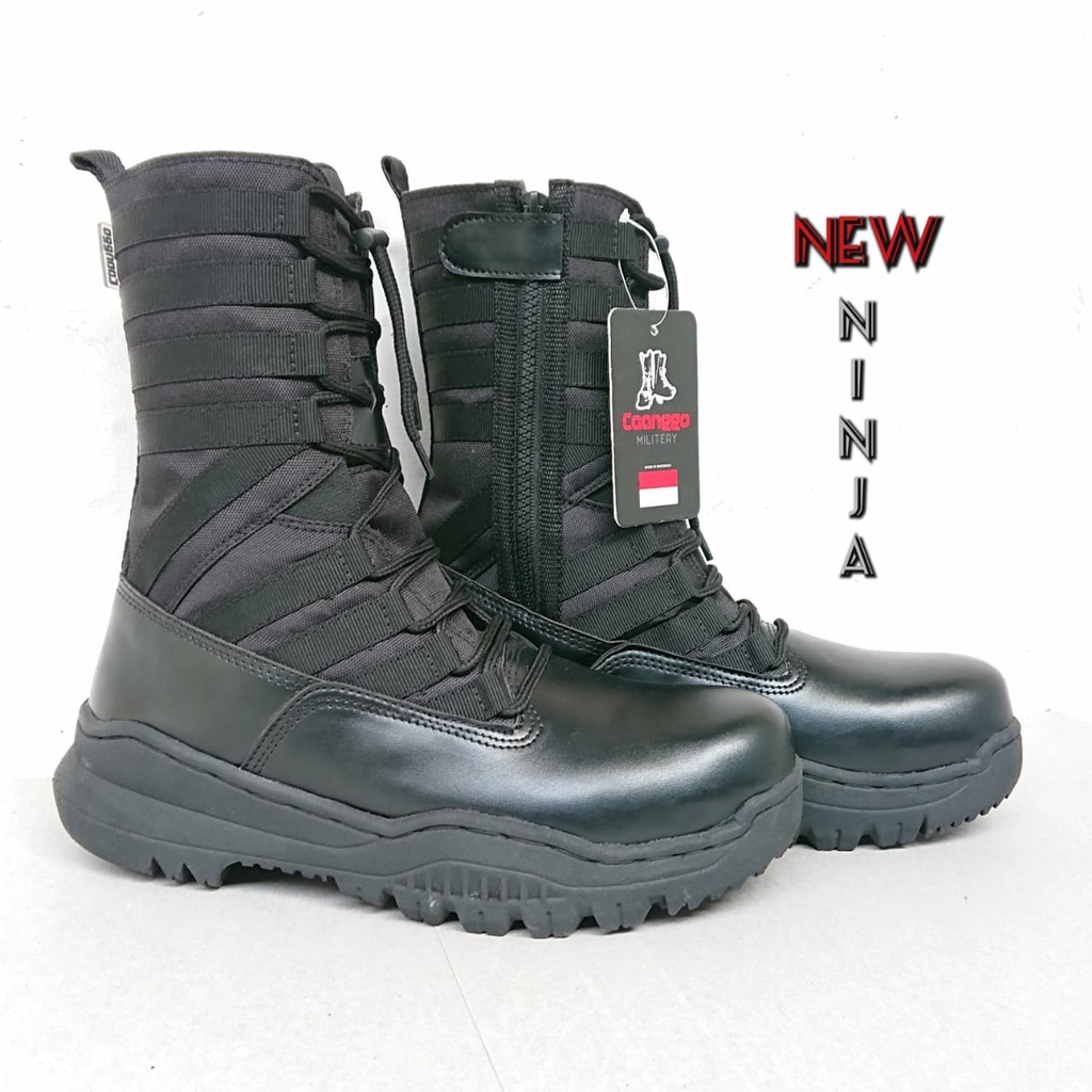 Jual Sepatu pdl boots safety pdl ninja pdl tni pdl polisi pdl security ...