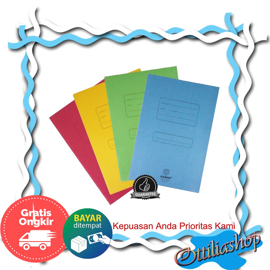 Jual STOPMAP DIAMOND STOPMAP FOLIO STOPMAP DIAMOND 5002 MERAH KUNING ...