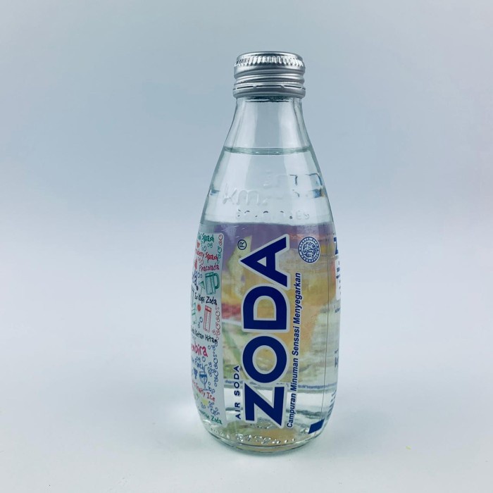 Jual AIR SODA ZODA 250ML / zoda air soda botol Murah | Shopee Indonesia