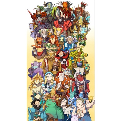Jual Poster Dota 2 50x89cm | Shopee Indonesia