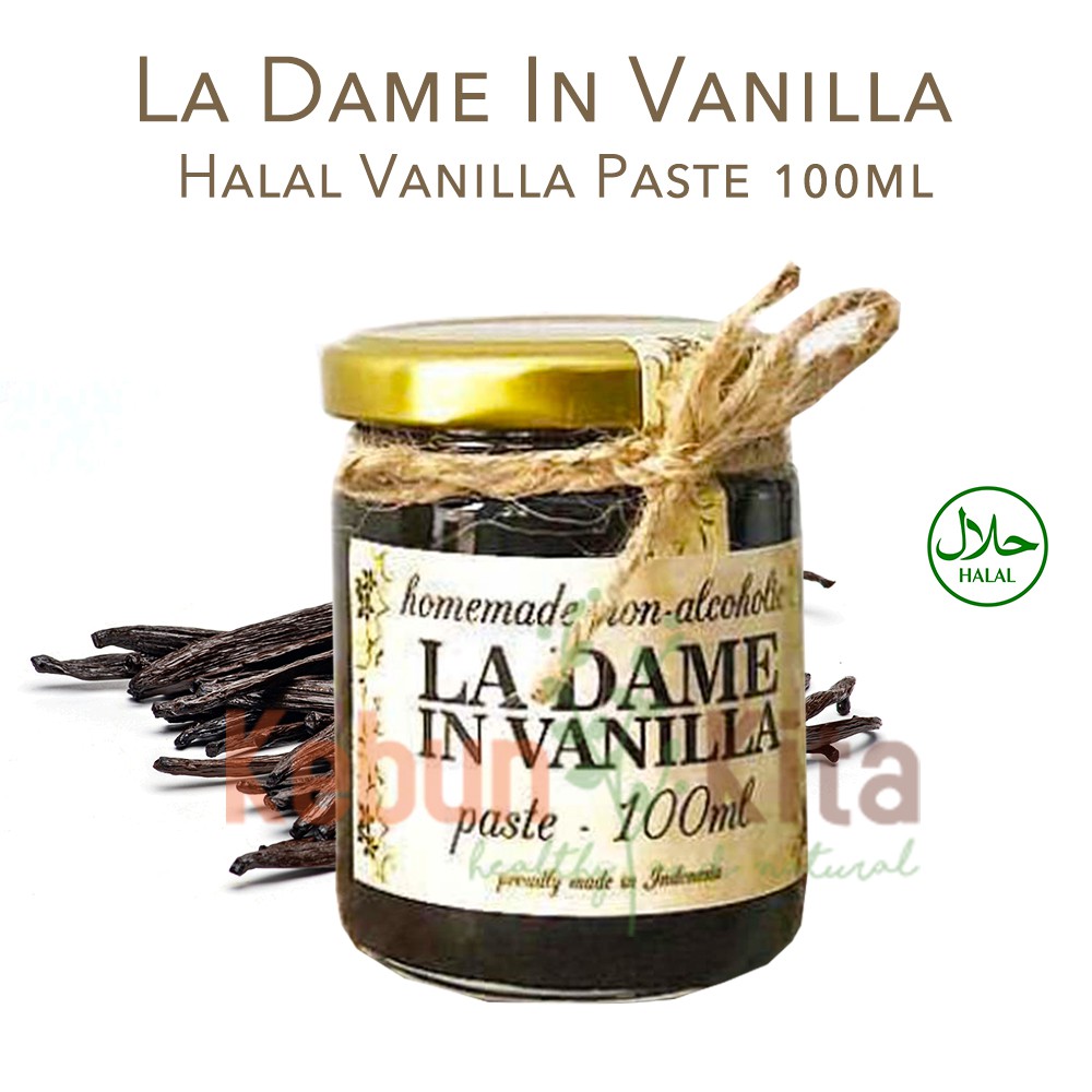 Jual La Dame in Vanilla Halal Vanilla Paste 100 ml | Shopee Indonesia