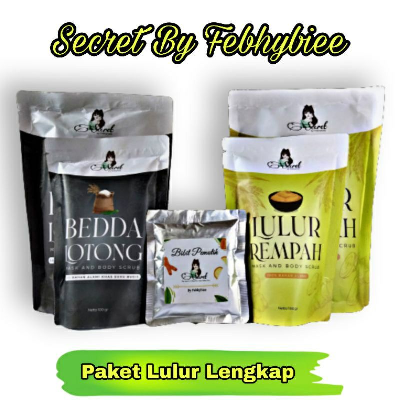 Jual Paket viral/bedda Lotong dan lulur rempah | Shopee Indonesia