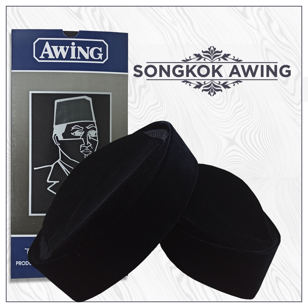 Jual SONGKOK PECI AWING POLOS SUSUN NON AC (TANPA AC) | Shopee Indonesia