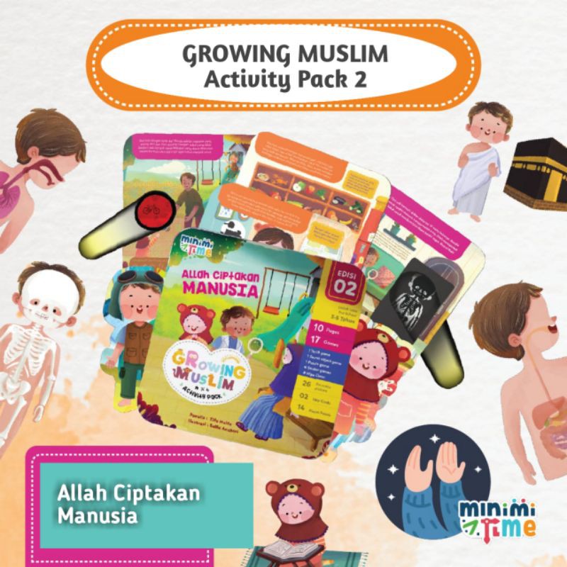 Jual Growing Muslim Activity Pack MAP Mainan aktivitas anak islami ...