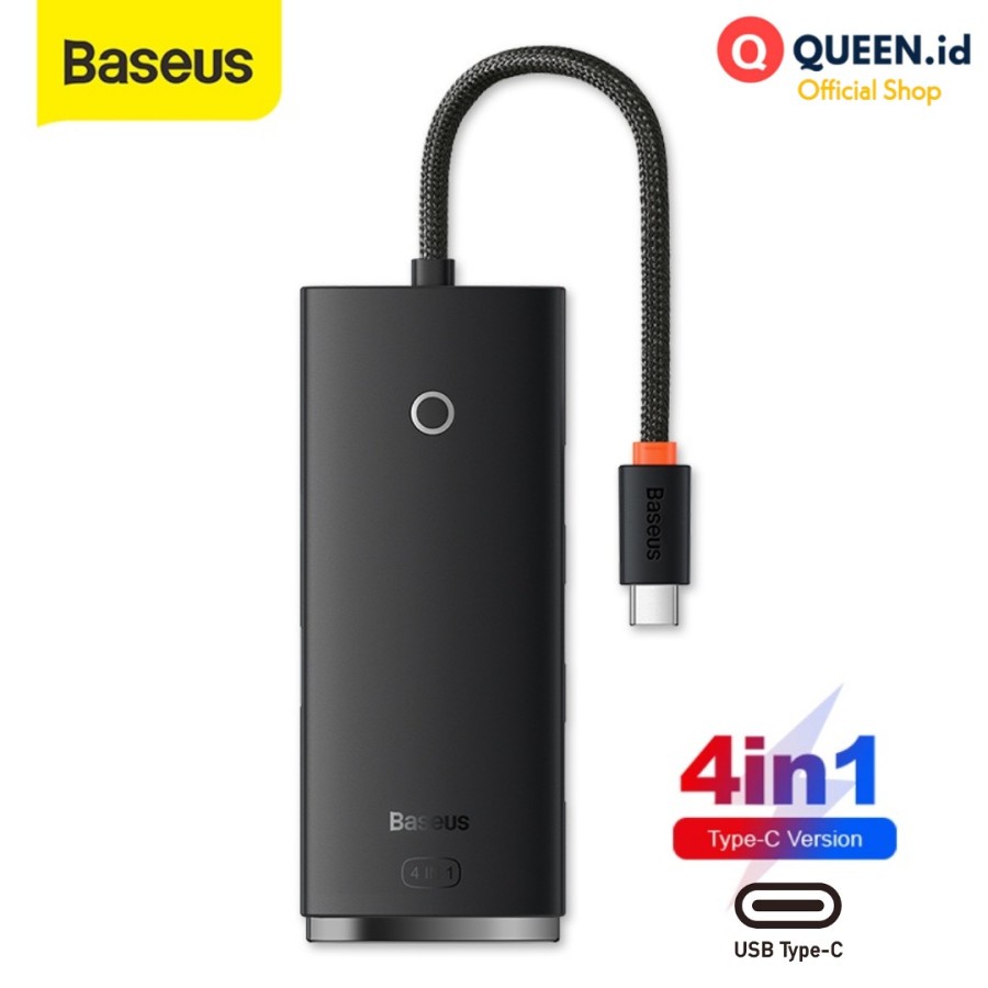 Jual Baseus Lite Series USB TYPE C OTG HUB 3.0 4in1 Adapter Converter ...