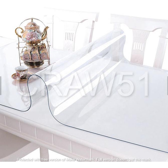 Jual Plastik Meja Tebal PVC 2 mm Bening | Shopee Indonesia