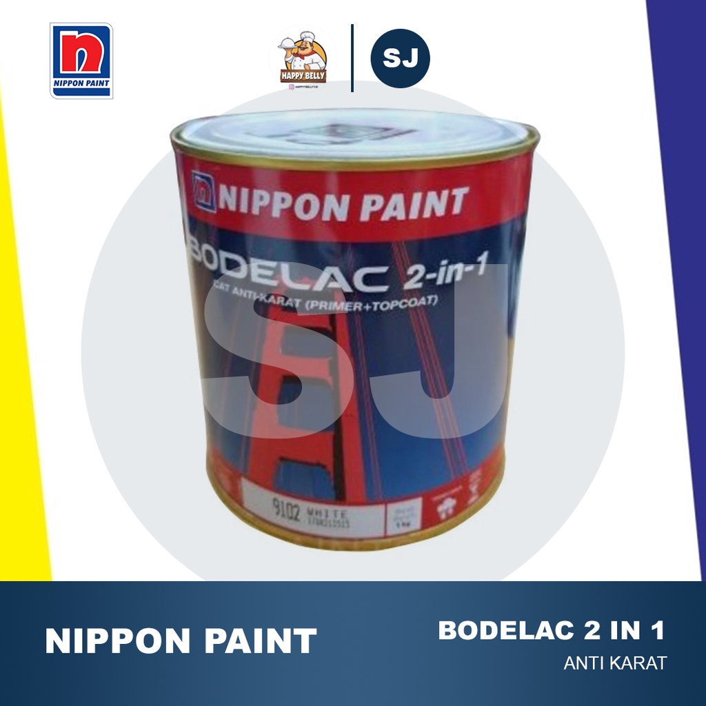 Jual NIPPON BODELAC 2 - 1 CAT BESI ANTI KARAT | Shopee Indonesia