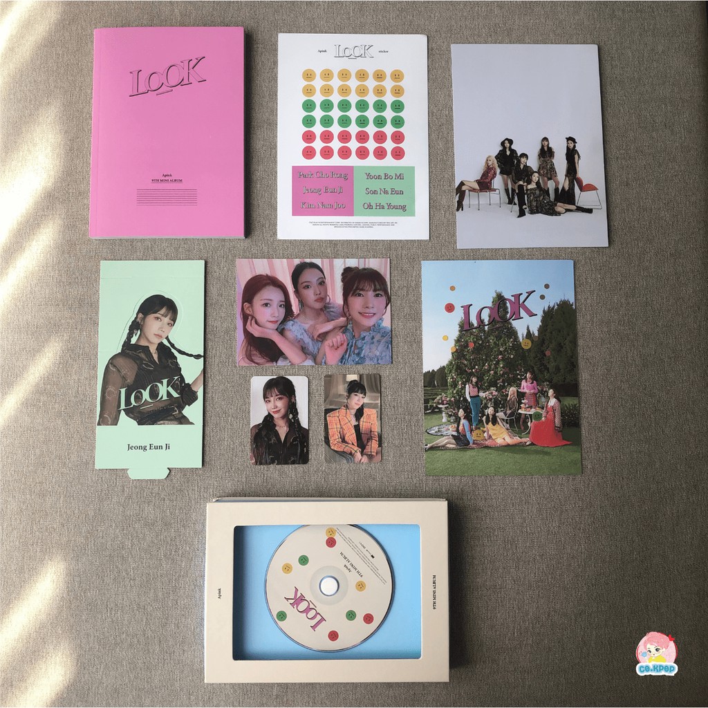 Jual [SHARING GOODS] APINK LOOK ALBUM YOS OFFICIAL AR PHOTOCARD ...