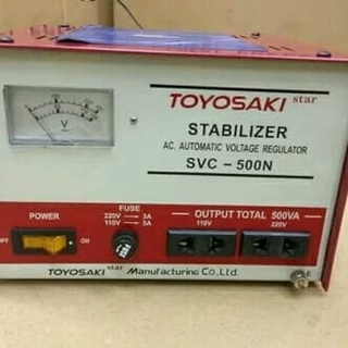 Jual Stabilizer Toyosaki SVC 500 N 500 Watt 220 Volt 110 Volt | Shopee ...