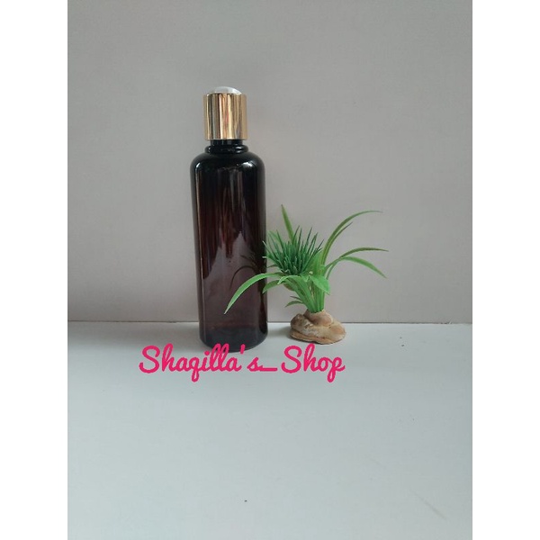 Jual botol presstop gold amber 250ml | Shopee Indonesia