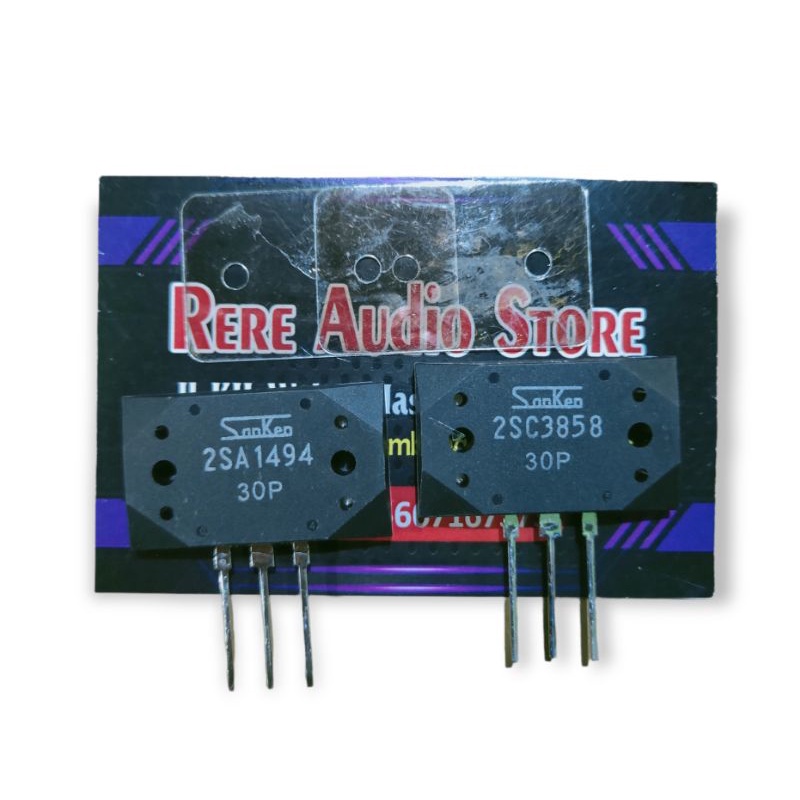 Jual Final Transistor SANKEN Super 2SA 1494 dan 2SC 3858 2SA1494 ...