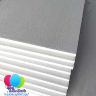 Jual Papan Styrofoam kotak/ persegi Untuk Dummy cake ukuran ketebalan 2 ...