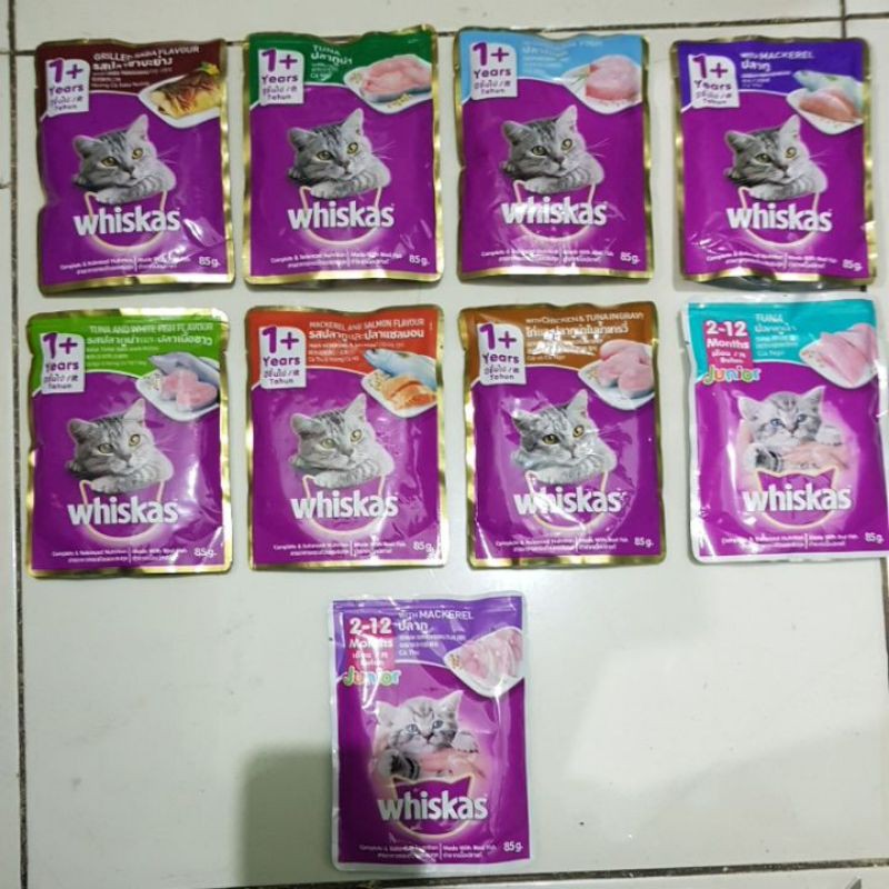 Jual WHISKAS SACHET 80GR | Shopee Indonesia