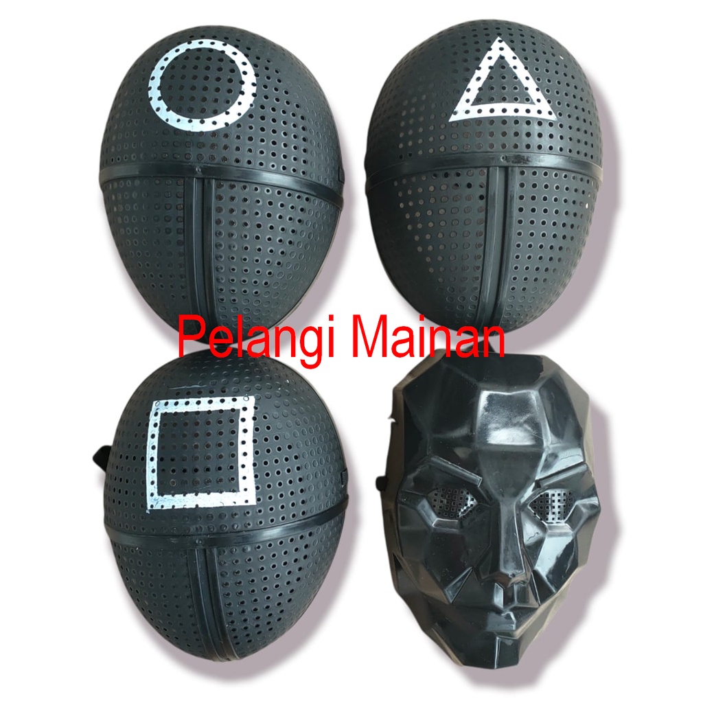 Jual Topeng Squid Game - Henchmen - Front Man - KDrama Hype Viral ...