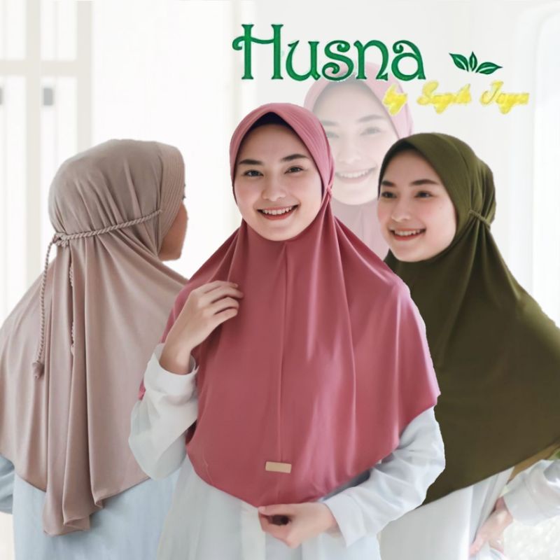 Jual Jilbab Pet Ropel Ori Husna Hijab Maryam Jilbab Tali Kepang | Shopee Indonesia