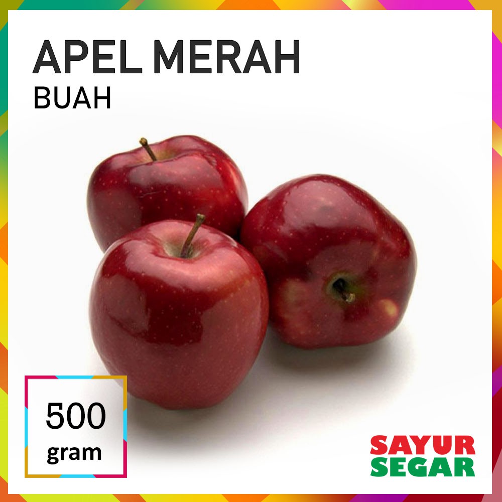 Jual Buah Apel Merah [500G] | Shopee Indonesia