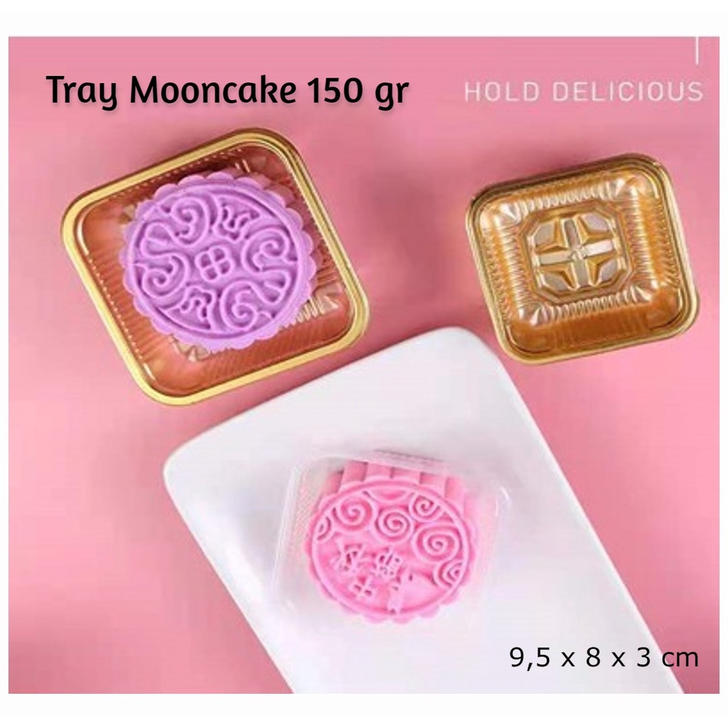 Jual Tray Mooncake / Mooncake Tray / Mika Kue Bulan 150 gr Per 10 Pcs ...
