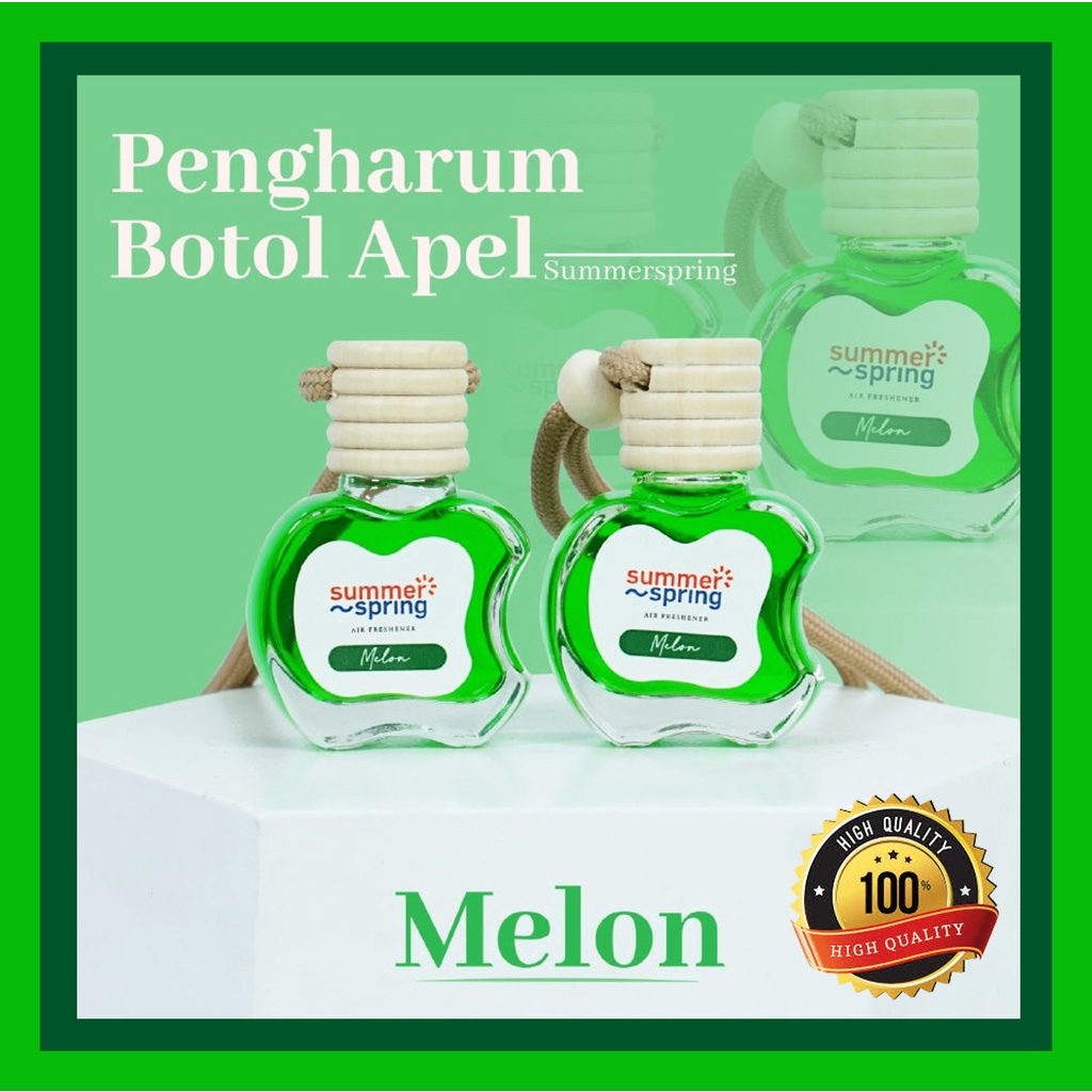 Jual Parfum Mobil Aroma Melon - Parfum Mobil Kemasan Botol Apel 10ml ...