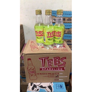 Jual TEBS SPARKLING LEMON LIME 300ML 1 DUS ISI 12 BOTOL | Shopee Indonesia