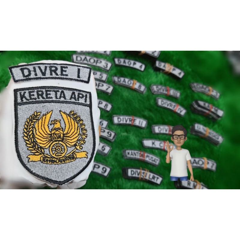 Jual BORDIR BADGE/BET LOKASI KAI | Shopee Indonesia Jual BORDIR BADGE/BET LOKASI KAI | Shopee Indonesia