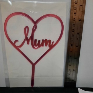 Jual Topper Hari Ibu / Topper Mama / Topper We Love Mom / Hiasan Kue ...