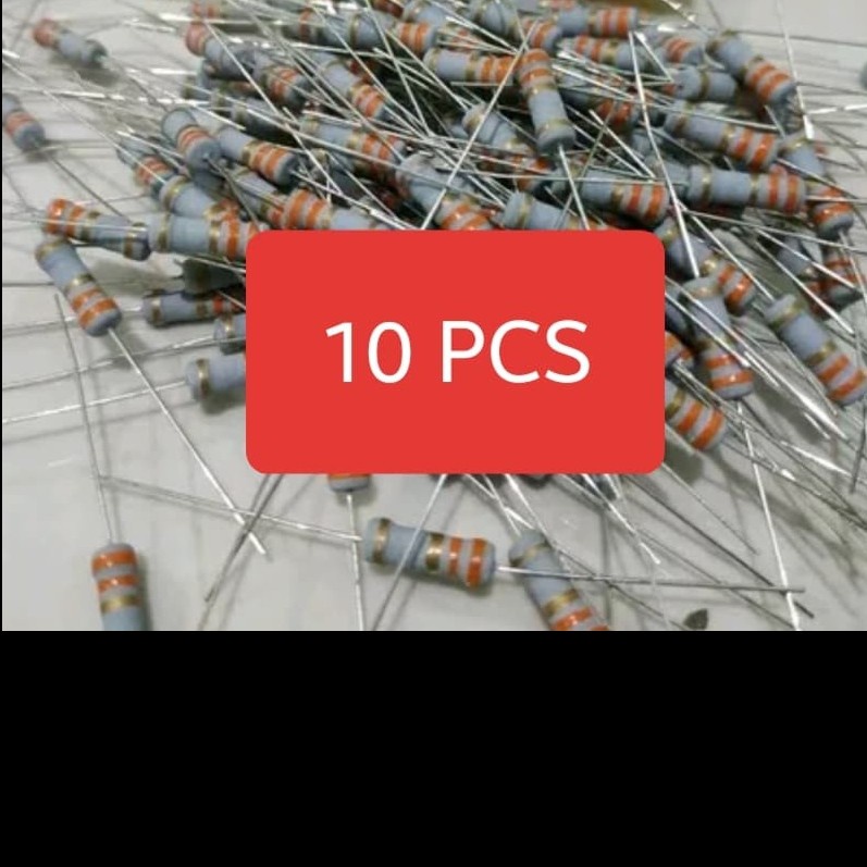 Jual Resistor karbon 3r3 / 3.3 ohm / 3ohm3 1watt | Shopee Indonesia