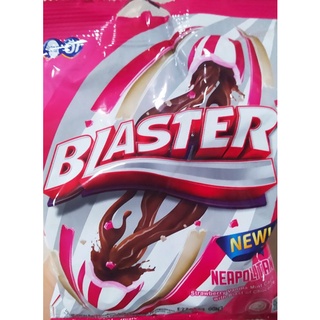 Jual Permen Blaster rasa strawberry mint isi coklat leleh/1 bungkus isi ...