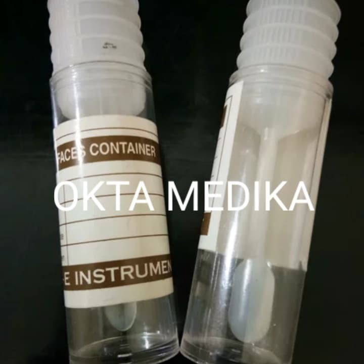 Jual POT FAECES 30 ML // HARGA PER PCS // OKTA MEDIKA | Shopee Indonesia