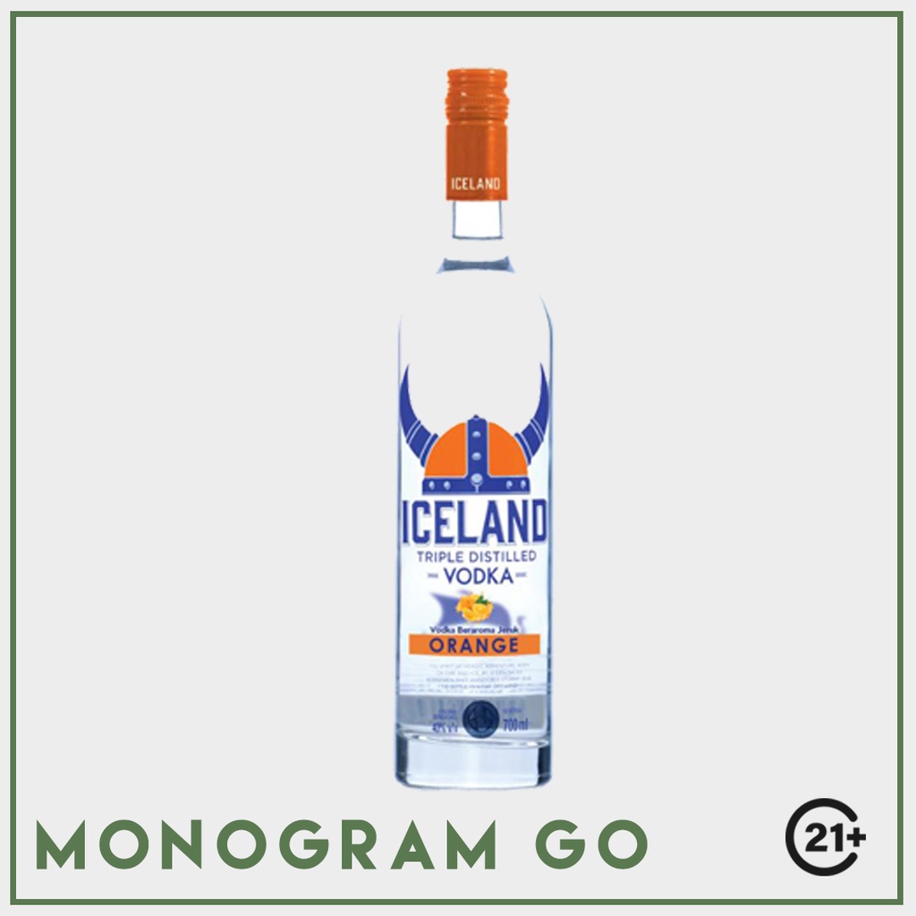 Jual Iceland Vodka Orange 700ml | Shopee Indonesia