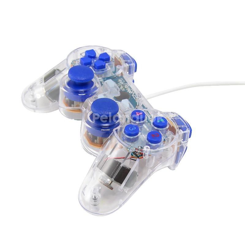 Jual Stik - Stick PC - PS USB Kabel - Gamepad Single Transparant R-One ...