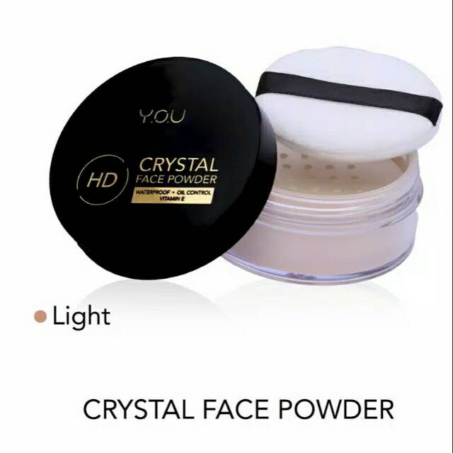 YOU Crystal Face Powder /Bedak Tabur | Shopee Indonesia