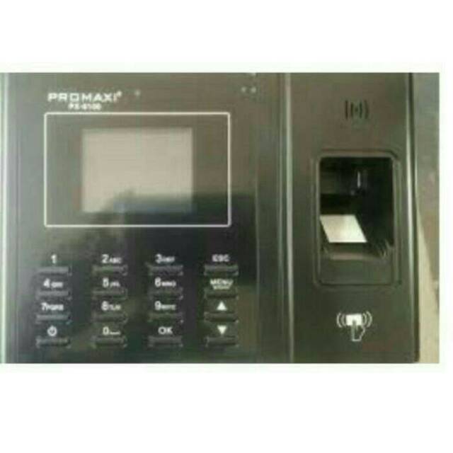 Jual MESIN ABSEN/FINGER PRINT PROMAXI 8100/ACCES DOOR/LAN/USB#READY ...