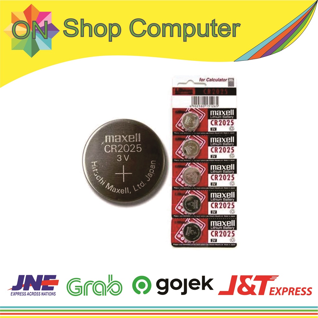Jual Battery CMOS / Batre CMOS / Baterai CMOS Maxell CR2032 | Shopee ...