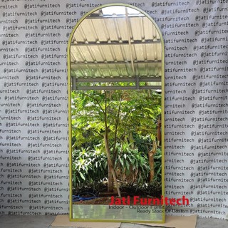 Jual Standing Mirror Gold // Kaca Full Badan // JATIFURNITECH | Shopee ...