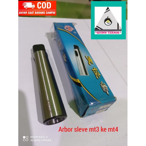 Jual sambungan mata bor/sleve arbor mt3 ke mt4 | Shopee Indonesia
