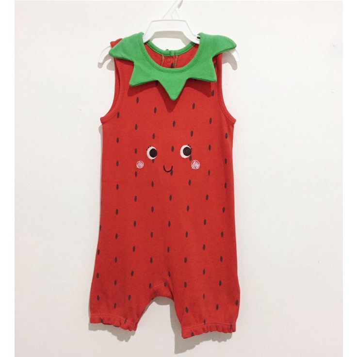 Jual Mothercare strawberry onesie | Shopee Indonesia