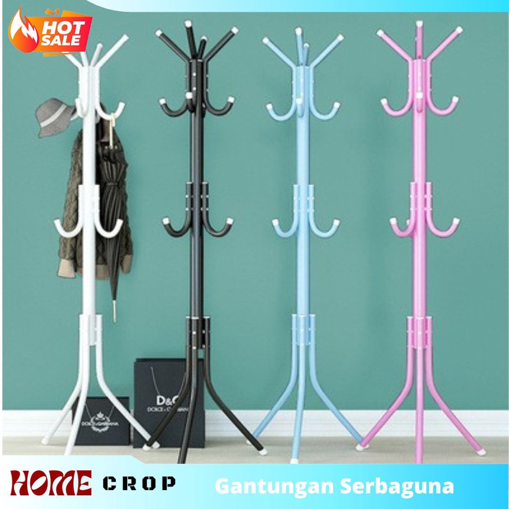 Jual Standing Hanger Tiang Tempat Gantungan Jaket Tas Topi Jilbab ...