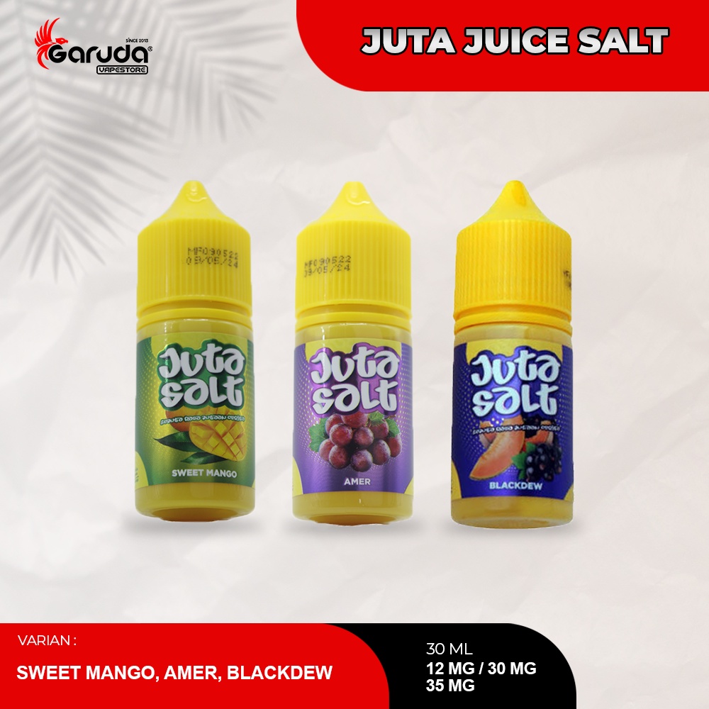 Jual Juta Juice Saltnic Liquid by RSR 30ml Bercukai | Shopee Indonesia