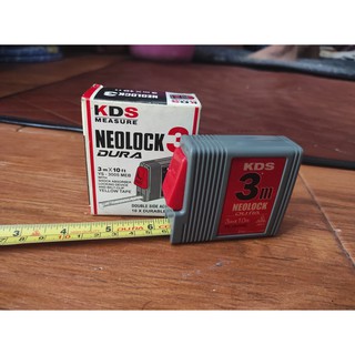Jual METERAN ROL 3 METER 10 FT MERK KDS NEOLOCK ALAT UKUR METERAN KDS ...
