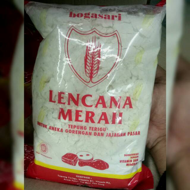 Jual lencana merah tepung terigu 1 kg | Shopee Indonesia