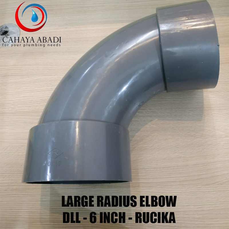 Jual LARGE RADIUS ELBOW - RUCIKA - DLL - 6 INCH | Shopee Indonesia