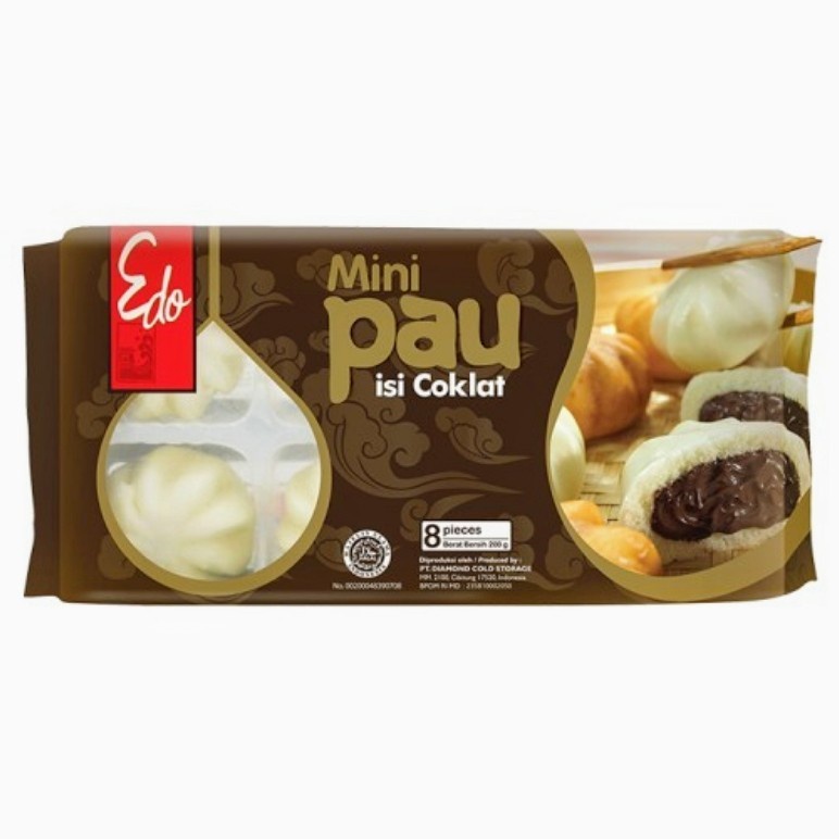 Jual EDO Mini Pau Isi Coklat - Bapao Coklat | Shopee Indonesia