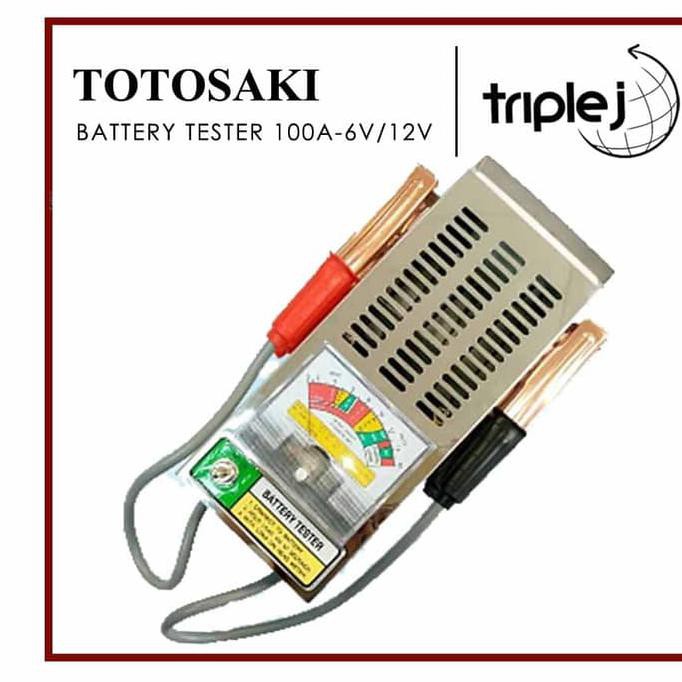 Jual Alat Tes Aki 6v - 12v - Battery Tester 100A 6v - 12v TOYOSAKI ...