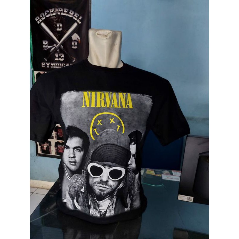 Jual Kaos Band Nirvana Indonesia|Shopee Indonesia Jual Kaos Band Nirvana Indonesia|Shopee Indonesia