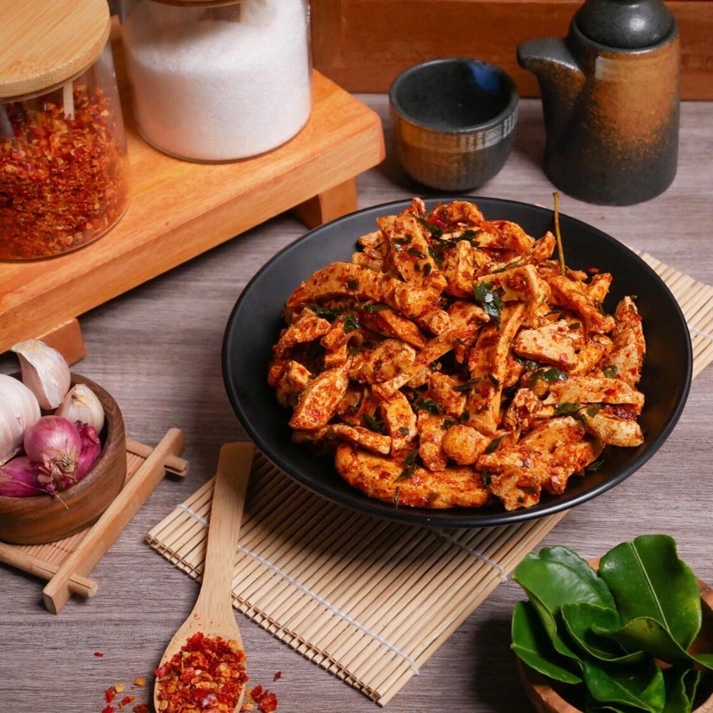 Jual basreng usus crispy kulit crispy cemilan | Shopee Indonesia