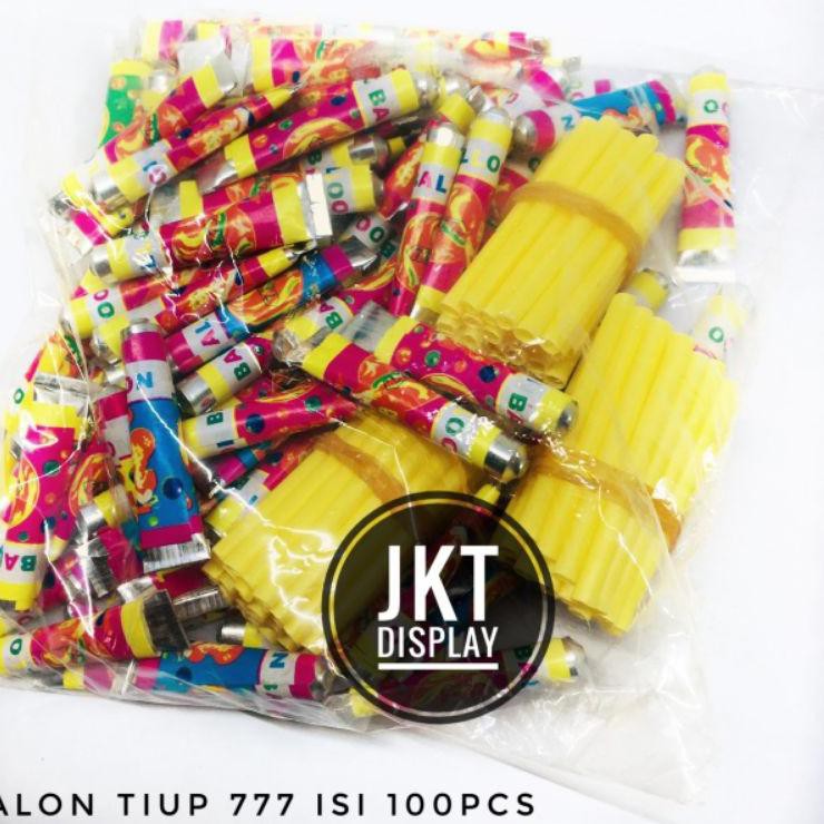 Jual Cuma disini!! [ 100Pcs ] Balon Tiup / Plembungan Merk 777/AKS ...