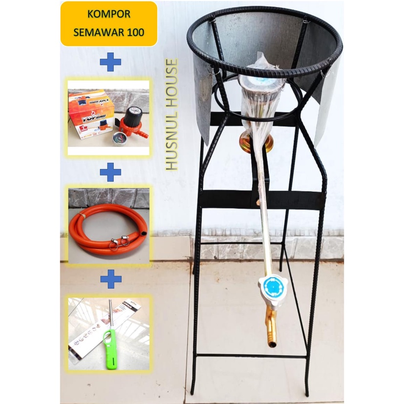 Jual paket semawar 100 kompor Tekanan Tinggi api super besar / kompor ...